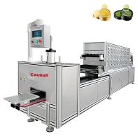China Gel Eye Mask Filling Machine Butterfly Crystal Lip Film Blister Packaging Machine for sale