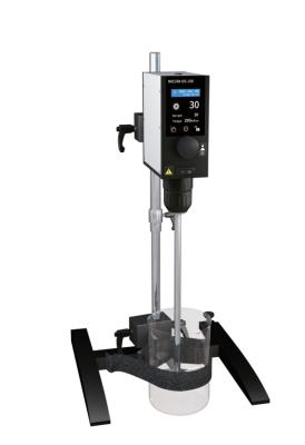 China Small Cosmetic Laboratory Equipment Digital Display Top Mounted Vertical Mixer for sale