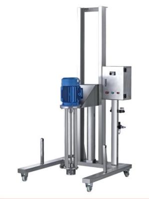 China Pneumatic Lifting Vacuum Homogenizer Mixer Easy Operation Movable for sale