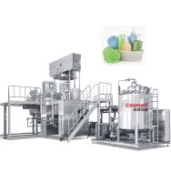 China Cream Ointment Vacuum Homogenizer Emulsifying Machine High Shear Mixer for sale