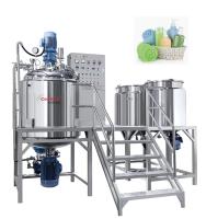 China Shampoo Liquid Soap Making Machine 300L-5000L Heating Cooling Stainless Steel Agitator for sale