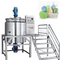 China Electric Liquid Soap Homogenizing Mixer Shampoo Detergent Gel Making Machine for sale