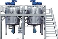 China Electric Liquid Soap Homogenizing Mixer Shampoo Detergent Gel Making Machine for sale