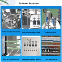 China Hand Sanitizer Mixing Tank Liquid Soap Making Machine Chemical Gel Blending for sale