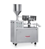 China Aluminum Semi Automatic Tube Filling Sealing Machine for Hair Dye Cosmetic for sale