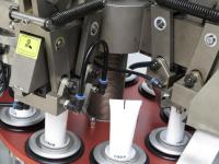 China Lotion Cream Toothpaste Soft Tube Filling Sealing Machine with Automatic Tube Feeder for sale