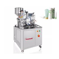 China Plastic Tube Filling Ultrasonic Sealing Machine Semi Automatic for Shampoo for sale