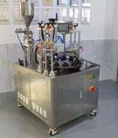 China Plastic Tube Filling Ultrasonic Sealing Machine Semi Automatic for Shampoo for sale