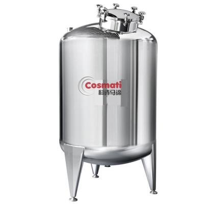 China Removable Stainless Steel 316 Chemical Water Oil Shampoo Cosmetic Storage Tank for sale
