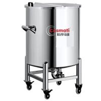 China Removable Stainless Steel 316 Chemical Water Oil Shampoo Cosmetic Storage Tank for sale