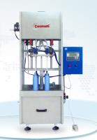 China Double Heads Disinfectant Automatic Filling Machine Anti Corrosive for sale