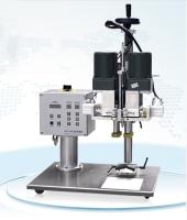 China Desktop Large Caliber Small Plastic Bottle Capping Machine Semi Automatic for sale