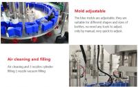 China CE Standard Bottle Alcohol Hand Sanitizer Dispenser Liquid Filling Capping Machine for sale