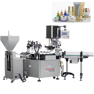 China Stainless Steel Bottle Capping Machine For Body Face Lotion Beauty Cream Jar for sale