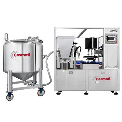 China Automatic Bottle Capping Machine For Liquid Hand Sanitizer Alcohol Gel Filling for sale