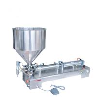 China Semi Automatic Quantitative Bottle Filling Machines for Yogurt Paste Hand Cream Detergent Lipstick for sale