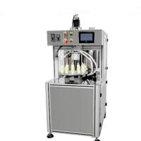 China High Speed Spiral Lipstick Lip Gloss Eye Cream Production Line Filling Machine for sale