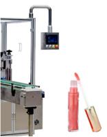 China Automatic Liquid Paste Material Cosmetic Filling Machine for Lip Gloss Nail Polish Mascara for sale