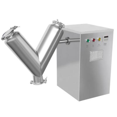 China Pharmaceutical Milk Food Dry Powder Mixing Machine V Type Powder Mixer for sale
