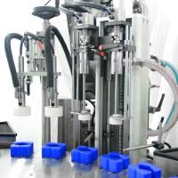 China Automatic liquid hand sanitizer alcohol gel bottle filling capping machine for sale