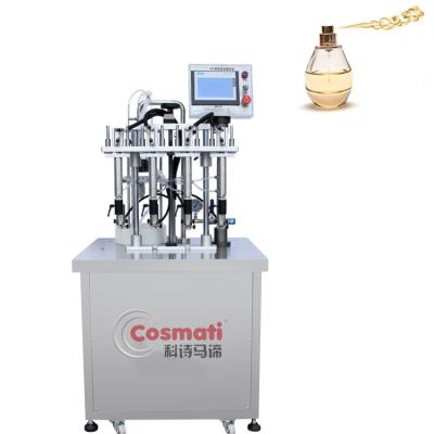 China Perfume Packing Filling Machine 5-1000ml 20-40 Bottles Per Minute Explosion Proof for sale