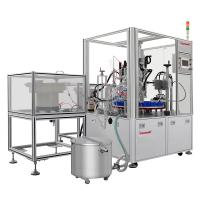 China Automatic Viscous Liquid Cream Filling Machine with Capping 2000-3000 BPH for sale