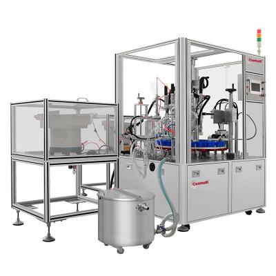 China Automatic Viscous Liquid Cream Filling Machine with Capping 2000-3000 BPH for sale