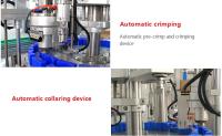 China Automatic Viscous Liquid Cream Filling Machine with Capping 2000-3000 BPH for sale