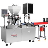 China Automatic Liquid Soap Filling Machine capping machine detergent lotion bottle filler for sale