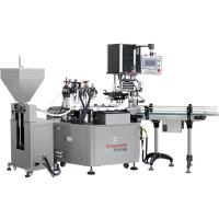 China Automatic Liquid Soap Filling Machine capping machine detergent lotion bottle filler for sale