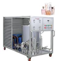 China 100ml small volume perfume bottle filling and capping machine for sale