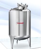 China Customizable 100L 200L big capacity durable stainless steel fixed sealed storage tank for sale