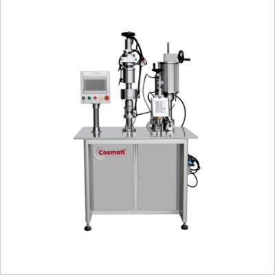 China Semi Automatic Aerosol Body Spray Cans Filling Machines 1200 -1600cans / Hour for sale