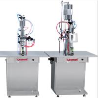 China Semi automatic aerosol gas Air freshener filling body spray cans filling machines for sale