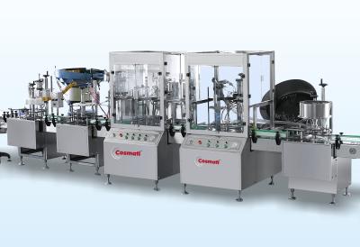 China Automatic Body Spray Aerosol Can Filling Machine 30-500ml Filling Volume for sale