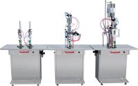 China Automatic Body Spray Aerosol Can Filling Machine 30-500ml Filling Volume for sale