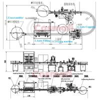 China Automatic Servo Piston Filling Capping Labeling Line for Shampoo Cream Lotion for sale