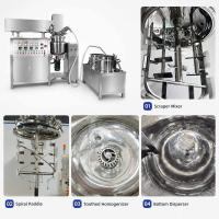 China Cream Moisturizer Vacuum Emulsifying Mixer Mud Mask Homogenizer Agitator for sale