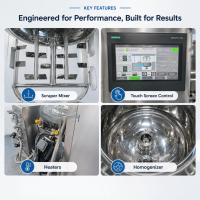 China Cosmetics Chemical Liquid Soap Making Machine Mixing Equipment Hydraulic System for sale