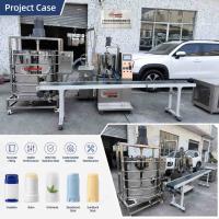 China Automatic Deodorant Stick Filling Machine Hot Balm Sunblock Conveyor Freezer for sale