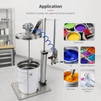 China Lab Type Liquid Mixer Perfume Paint Explosion Proof Pneumatic Stirrer for sale