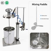 China Lab Type Liquid Mixer Perfume Paint Explosion Proof Pneumatic Stirrer for sale