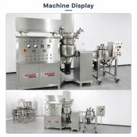 China High Speed Vacuum Emulsifying Mixer Hand Cream Aloe Gel Homogenizer Machine for sale