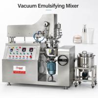 China High Speed Vacuum Emulsifying Mixer Hand Cream Aloe Gel Homogenizer Machine for sale