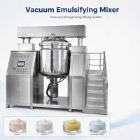 China Vacuum Homogenizing Emulsifier Mixer Cream Gel Facial Cleanser Chemical Reactor for sale