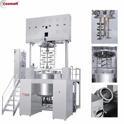 China Vacuum Homogenizing Emulsifier Mixer Custom Cream Toothpaste Equipment for sale