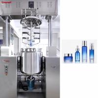 China Vacuum Cream Making Tank Mixer Cosmetic Lotion Emulsifier Mixing Machine for sale