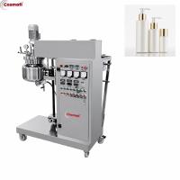 China Vacuum Homogenizing Emulsifier Mixer Cosmetic Lotion Shampoo Sunscreen Cream for sale