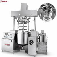 China Vacuum Homogenizing Emulsifier Mixer Cosmetic Lotion Shampoo Sunscreen Cream for sale