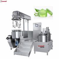 China Automatic Vacuum Homogenizing Emulsifier Gel Cosmetic Chemical Mixing Machine for sale